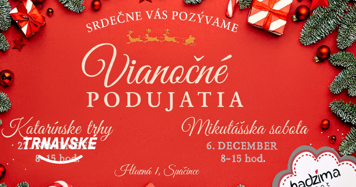 Pripravte sa na sviatky: Hadzima Plant vás srdečne pozýva na Tradičné ...