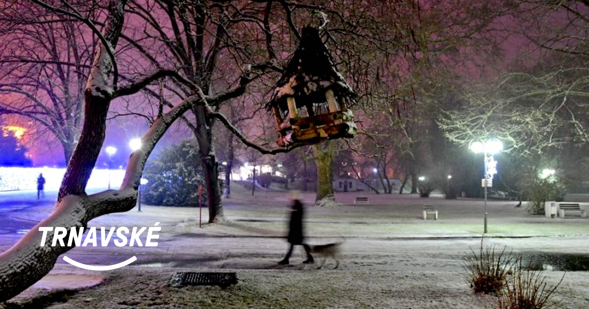 Aprílové sneženie v Trnavskom kraji. Platia aj výstrahy | Trnavské rádio