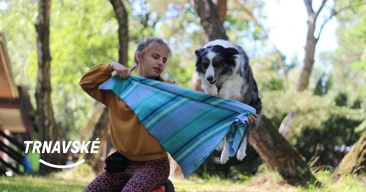 Dunajskostredčanka Zora Farkašová sa venuje tancu so psom. Dogdancing ...